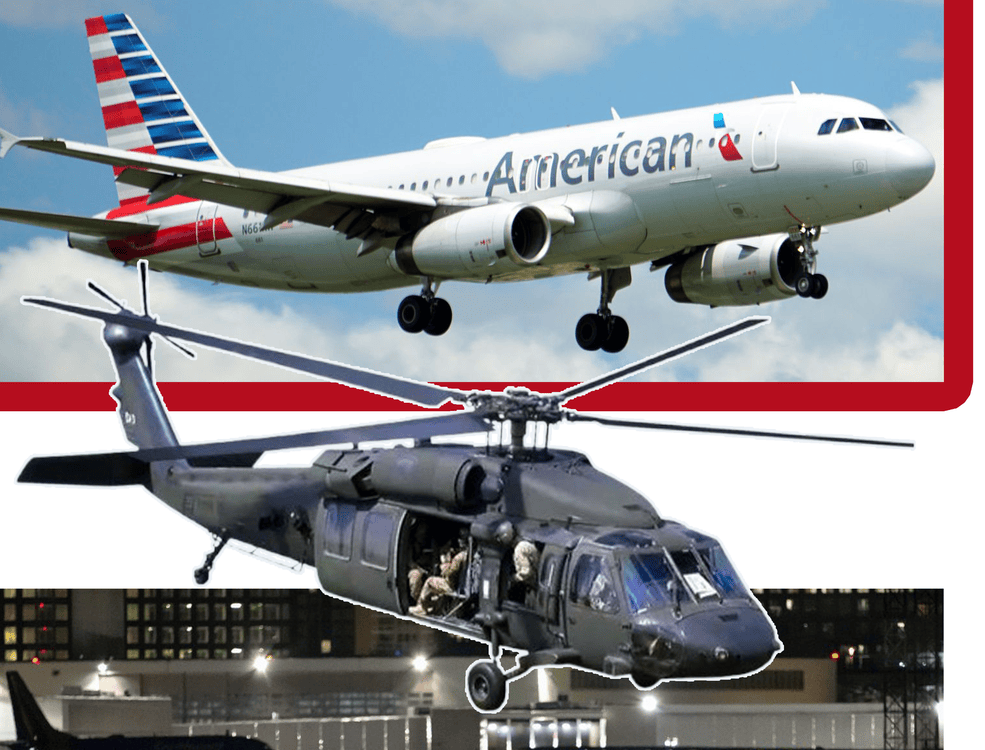 Tragic Collision Over D.C.: American Airlines Jet and Army Helicopter ...